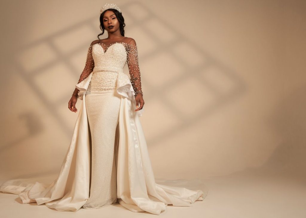The SS18 Bridal Collection by South African Designer, Orapeleng Modutle