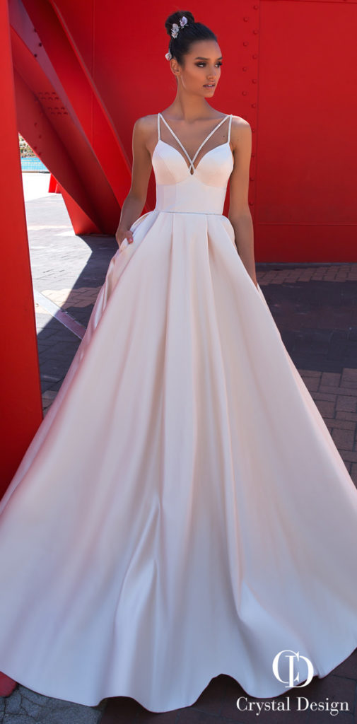 Trendy Brides Need to See the Paris Collection by Crystal Design