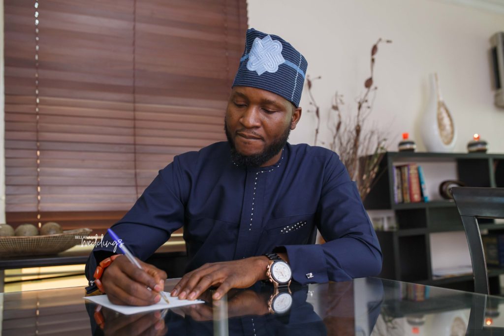 Femi says Abiola is his GEM ? See their Traditional Engagement ...