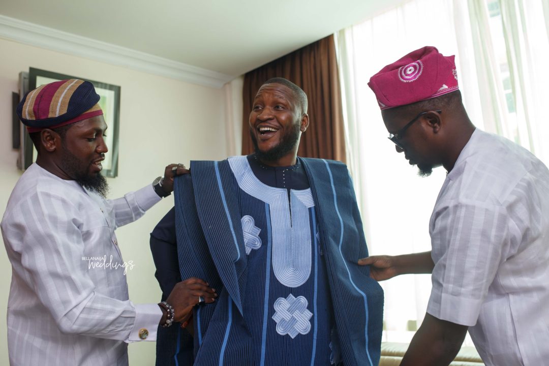Femi says Abiola is his GEM ? See their Traditional Engagement ...