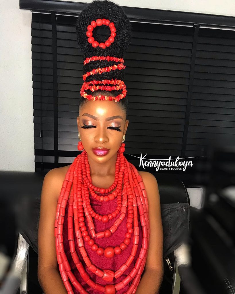 Edo Brides Would Love to Rock This Epic Hairstyle | BellaNaija Weddings