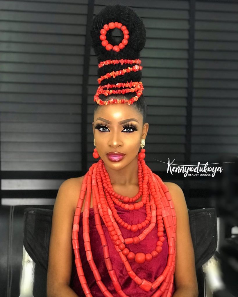 Edo Brides Would Love to Rock This Epic Hairstyle | BellaNaija Weddings