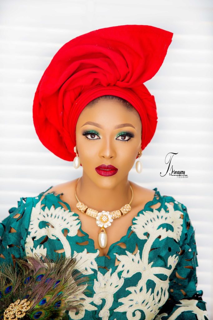 Get Slay Ready with This Red Gele Style | BellaNaija Weddings