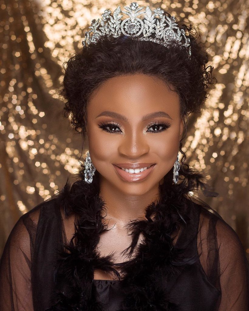 Today's Bridal Beauty is a Glittering Golden Look! | BellaNaija Weddings