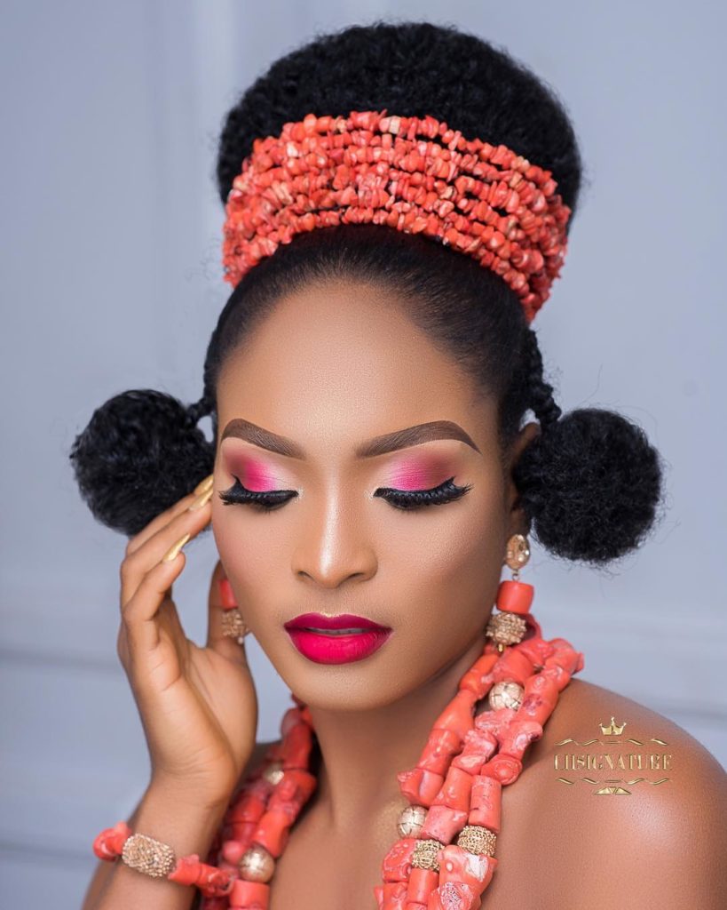 Ever Heard of the Traditional Ngala Hairstyle? Igbo Brides Get in Here ...