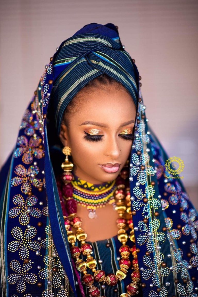 We can't Get Enough of the Work of Art on this Fulani Bridal Inspo