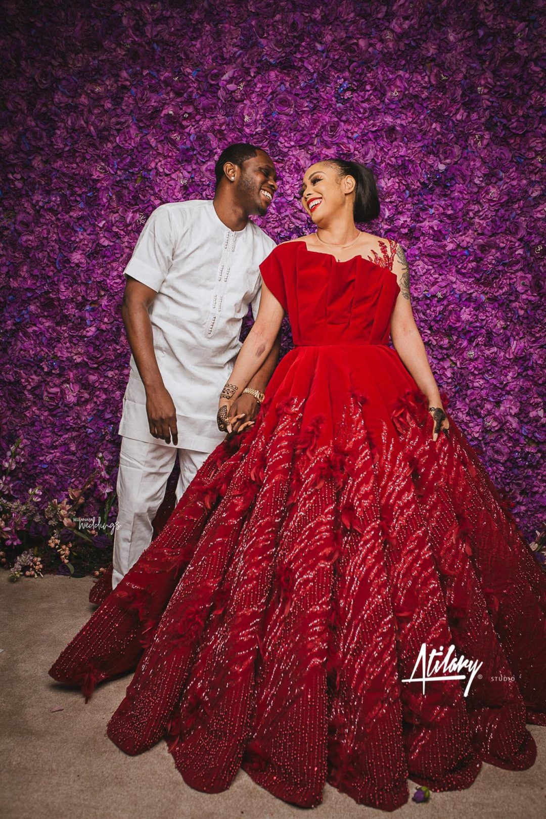 You Need to See Nikki's 4 Showstopping Looks for her Traditional Wedding