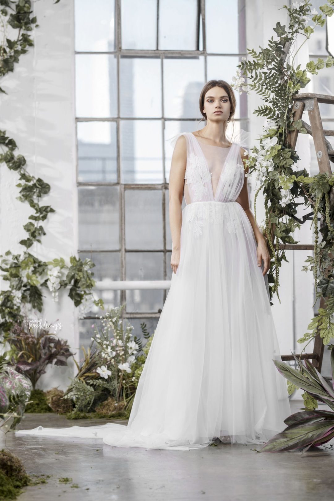 This Katherine Tash Collection is What Modern #OpenBackBrides will Love