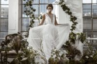 This Katherine Tash Collection is What Modern #OpenBackBrides will Love