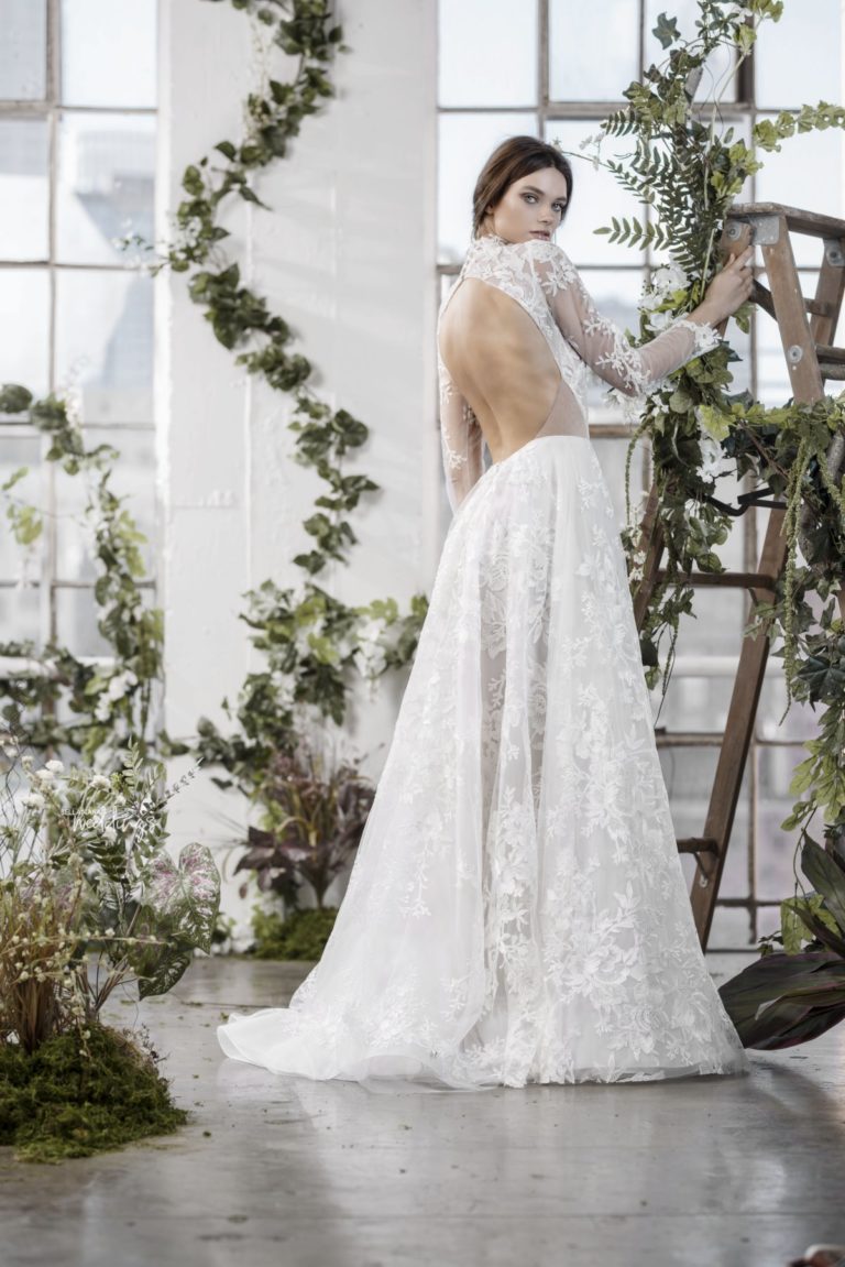 This Katherine Tash Collection is What Modern #OpenBackBrides will Love