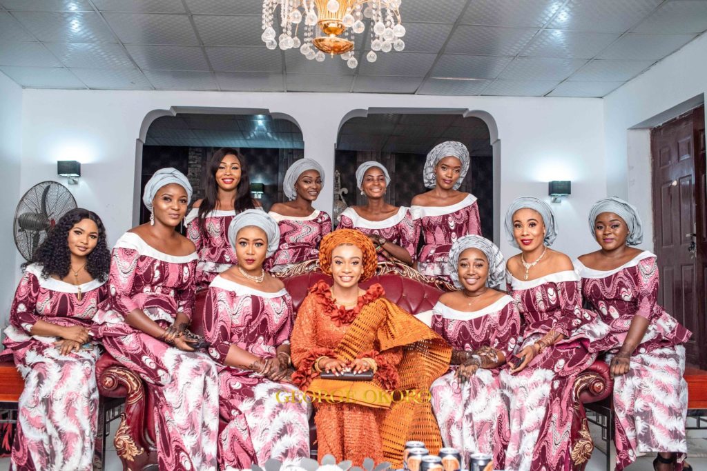 Fulani Bride + Igbo Groom = Culture Blend at Fauiza and Jonathan's Trad ...