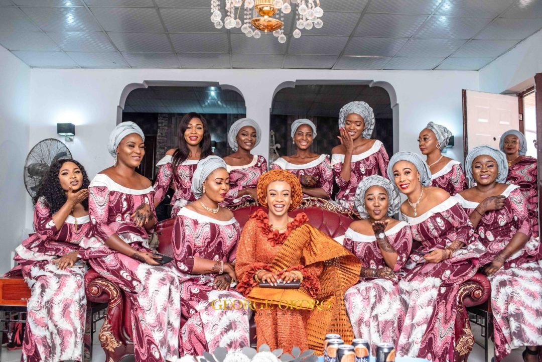 Fulani Bride + Igbo Groom = Culture Blend at Fauiza and Jonathan's Trad ...