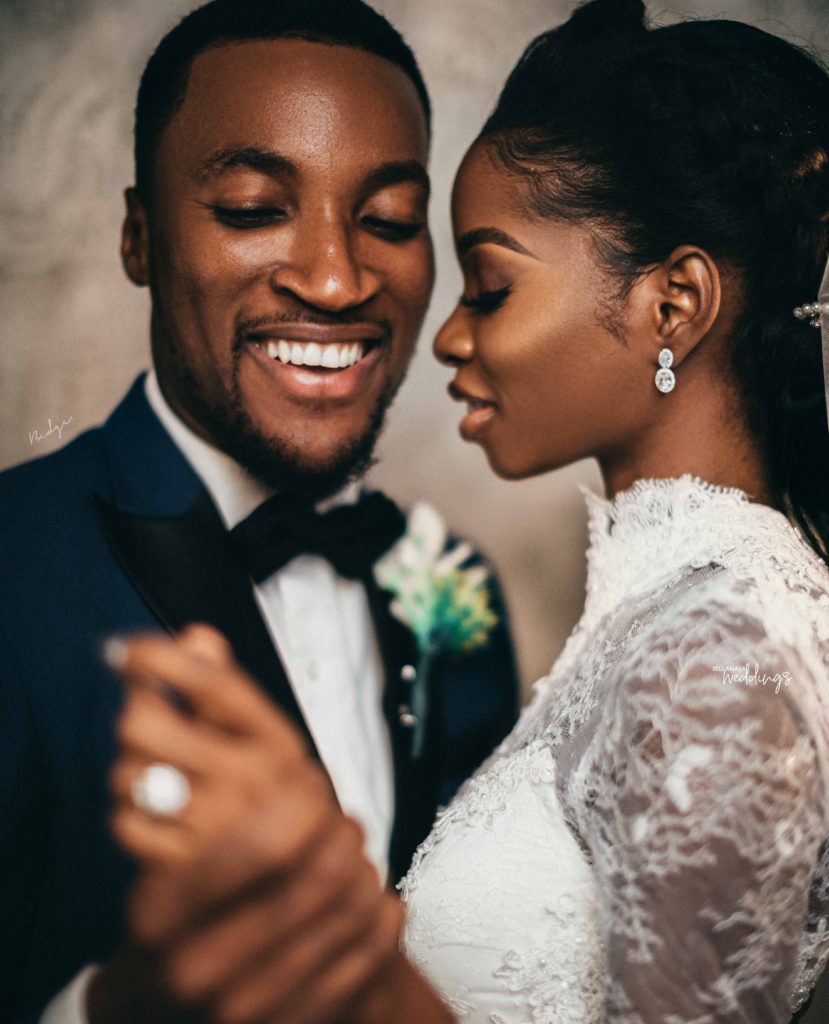 Akah Nnani & Claire Idera's White Wedding will Leave you Lovestruck