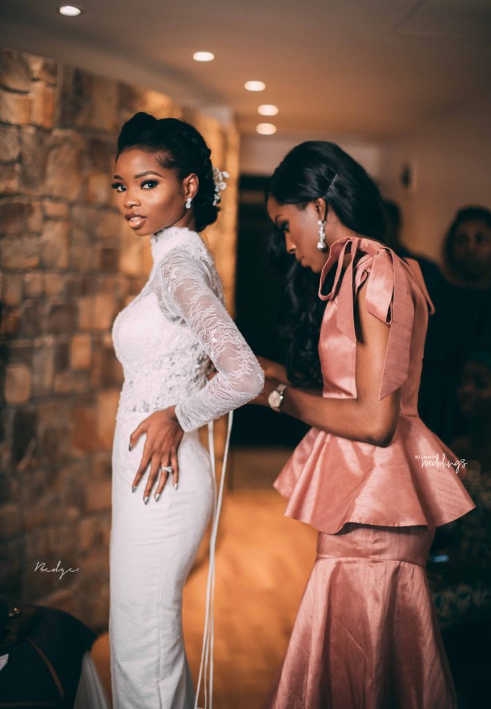 Akah Nnani & Claire Idera's White Wedding will Leave you Lovestruck