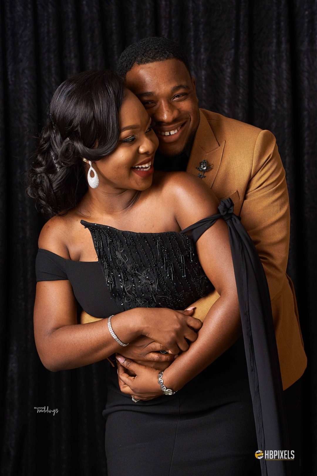 Even in the Banking Hall, Love Happens... See #theEKWedding Couple