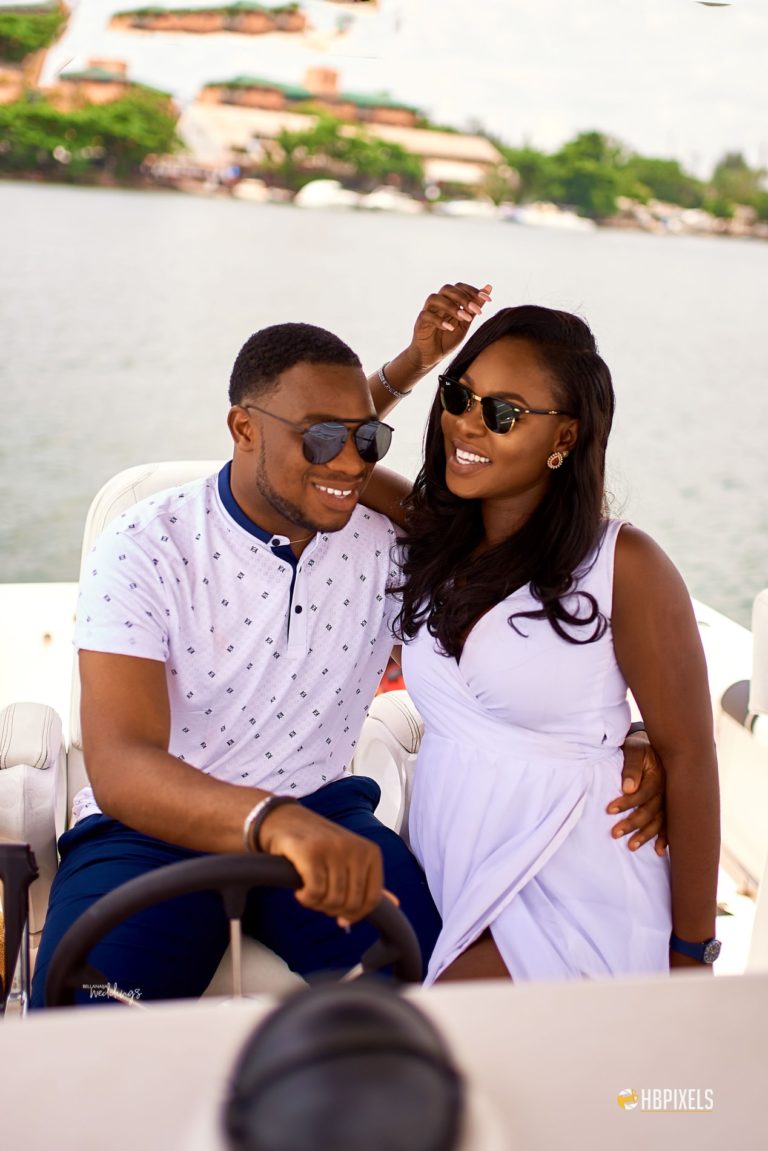 Even in the Banking Hall, Love Happens... See #theEKWedding Couple