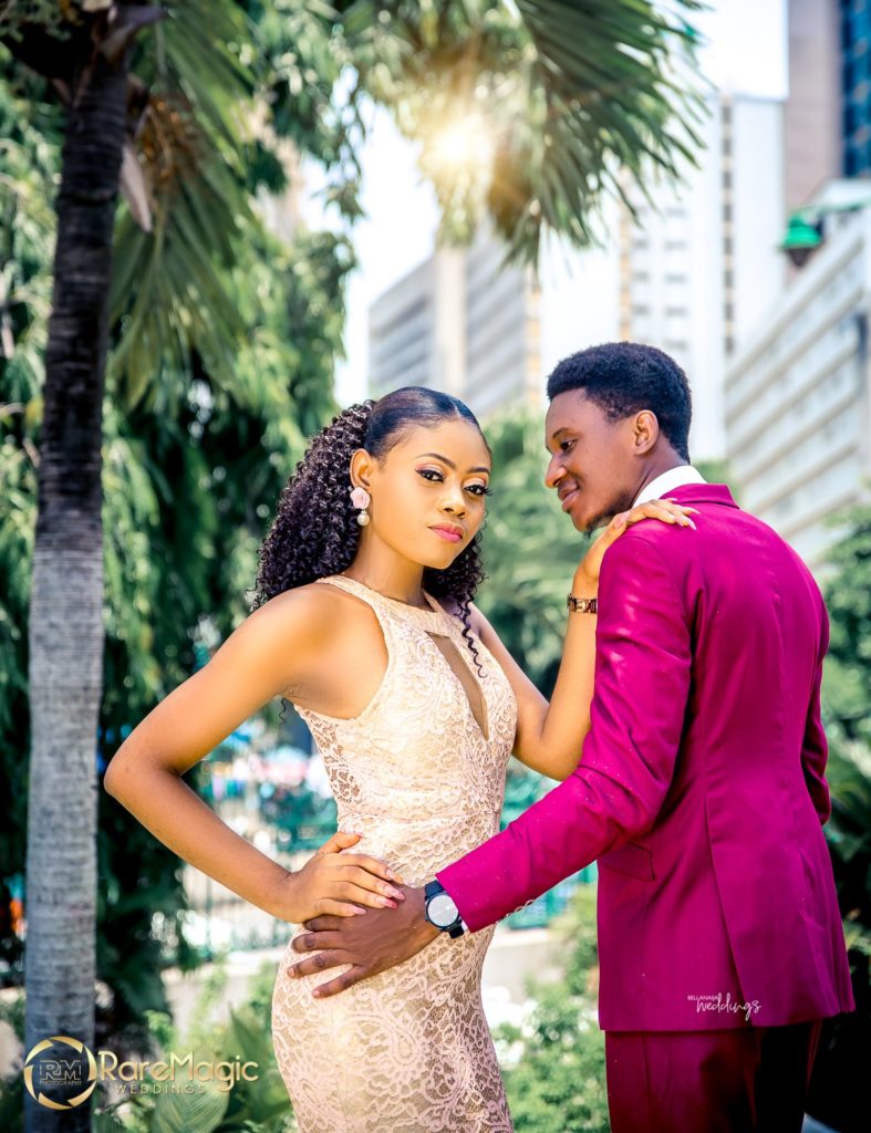 It was Sort of Love at First Sight for Flora and Gbenga