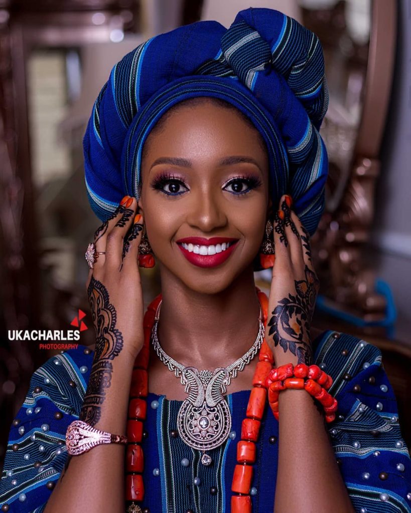 This Bold Fulani Beauty Look is for the Bride Bringing a ? Slay Game