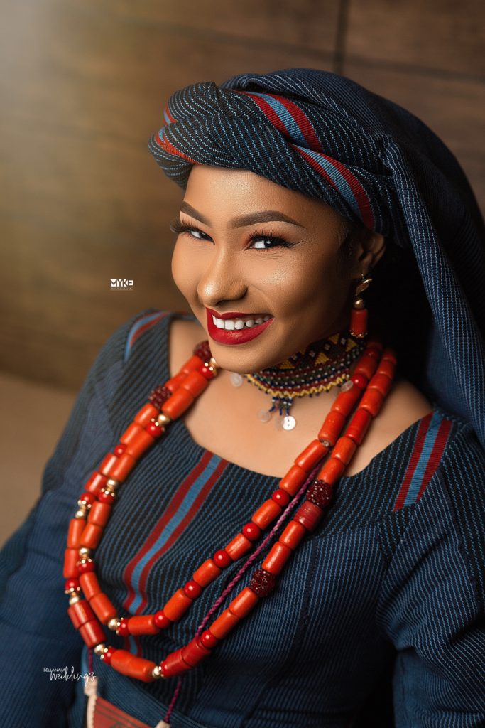 For the Love of Culture! Today's Bridal Beauty is a Stunning Fulani Inspo