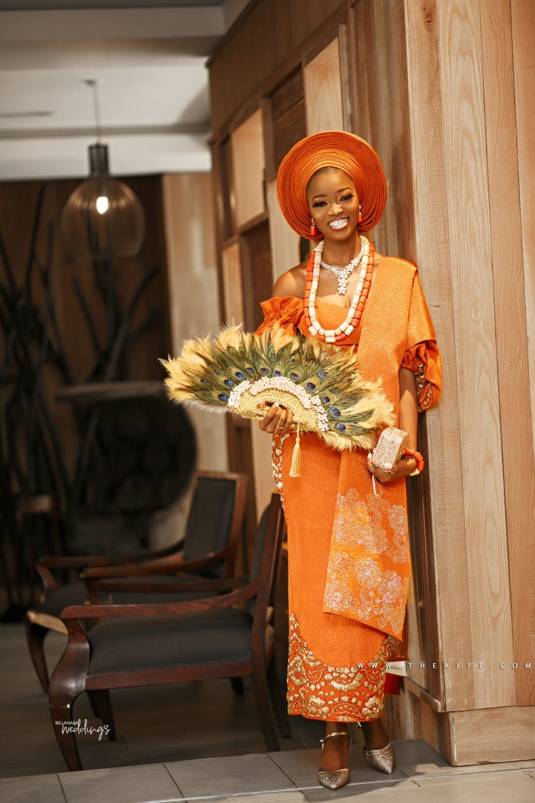 Sola & Sunkanmi Brought all the Heat to Their Traditional Engagement