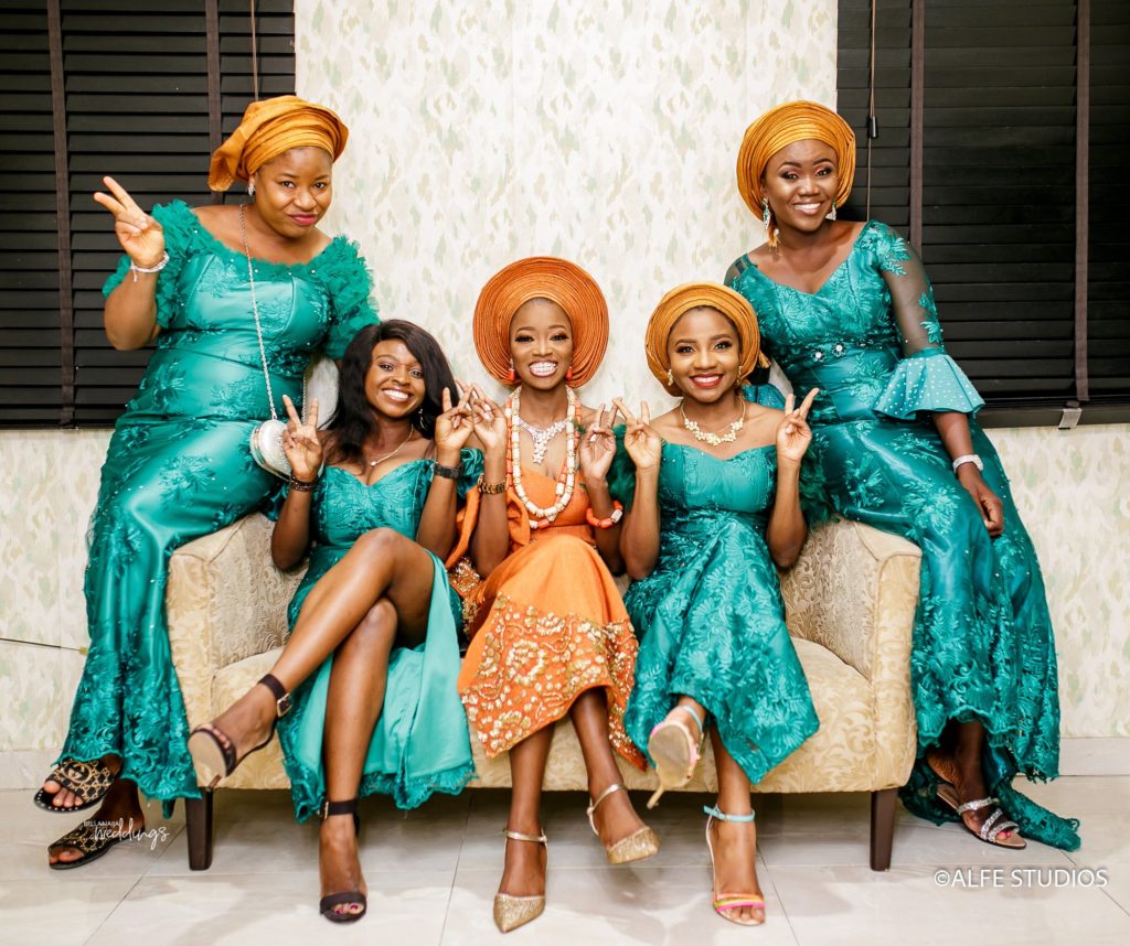 Sola & Sunkanmi Brought all the Heat to Their Traditional Engagement