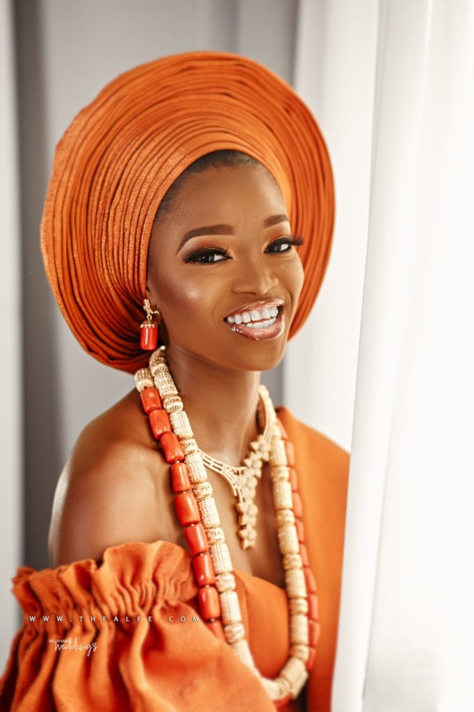Sola & Sunkanmi Brought all the Heat to Their Traditional Engagement