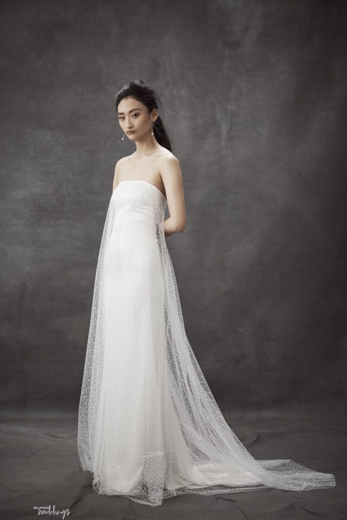 The Dan Jones 2020 Collection is for the Classic Minimalist Bride