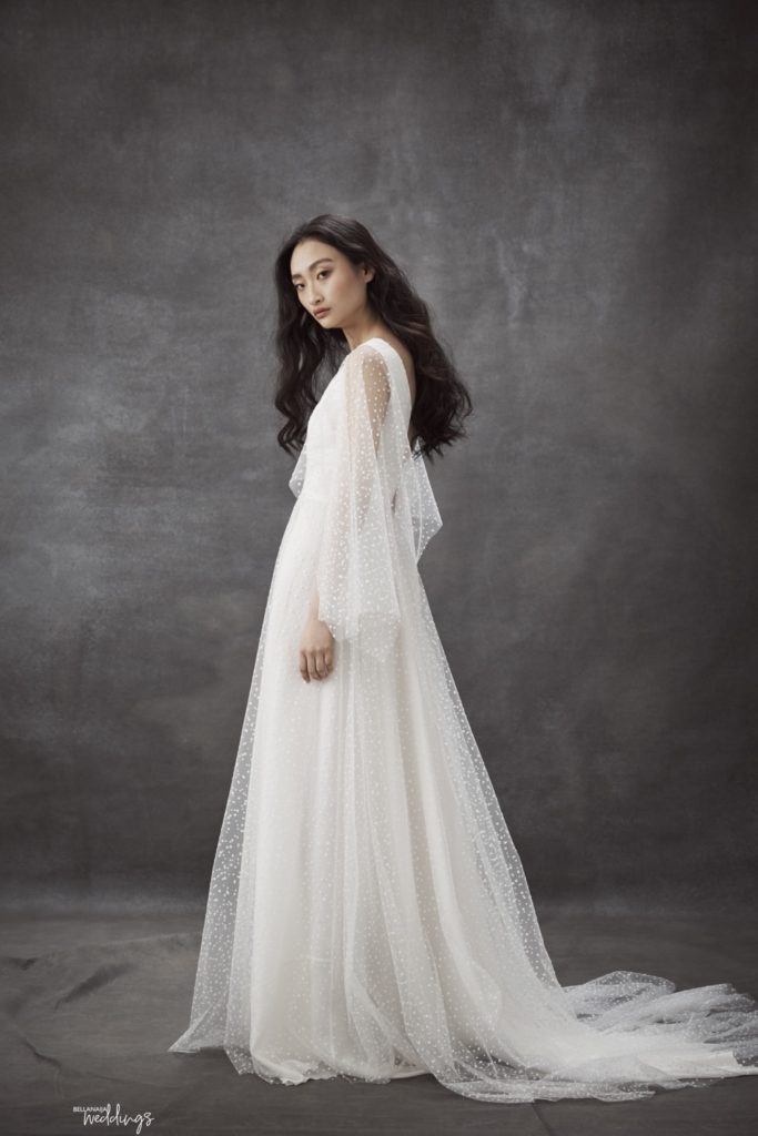 The Dan Jones 2020 Collection is for the Classic Minimalist Bride