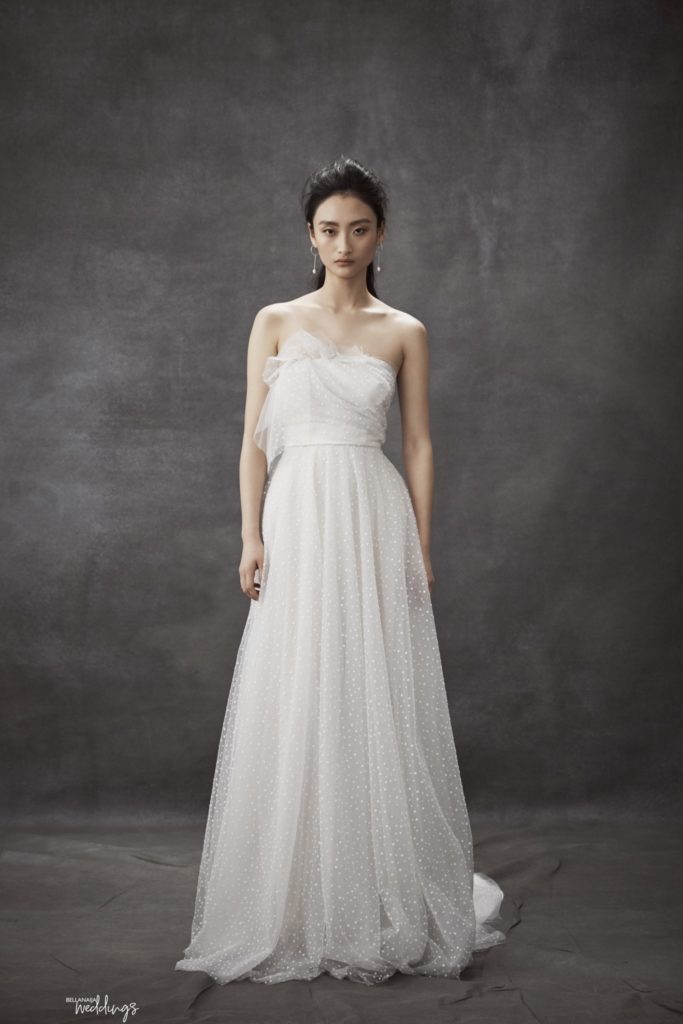 The Dan Jones 2020 Collection is for the Classic Minimalist Bride