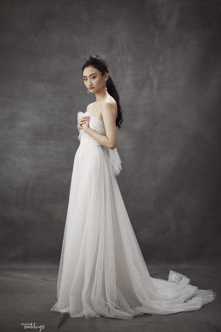 The Dan Jones 2020 Collection is for the Classic Minimalist Bride