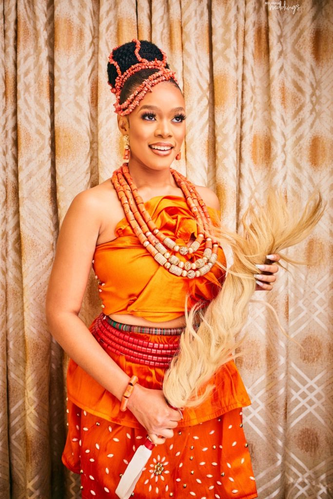 Chidera & Obi's Traditional Wedding in Owerri Was The Definition of LIT