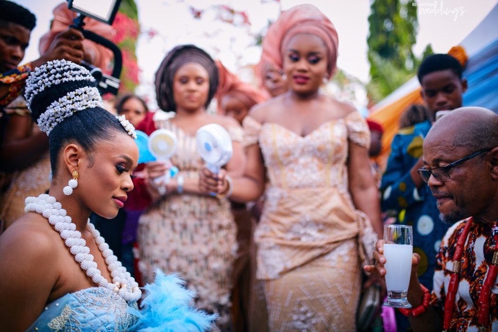 Chidera & Obi's Traditional Wedding in Owerri Was The Definition of LIT
