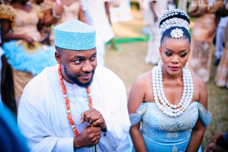 Chidera & Obi's Traditional Wedding in Owerri Was The Definition of LIT
