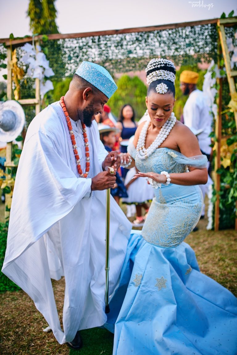 Chidera & Obi's Traditional Wedding in Owerri Was The Definition of LIT