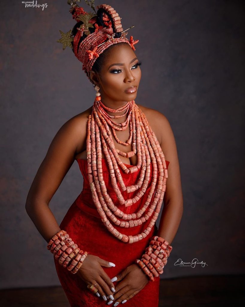 This Edo Beauty Look is All the SAUCE you Need on your Big Day