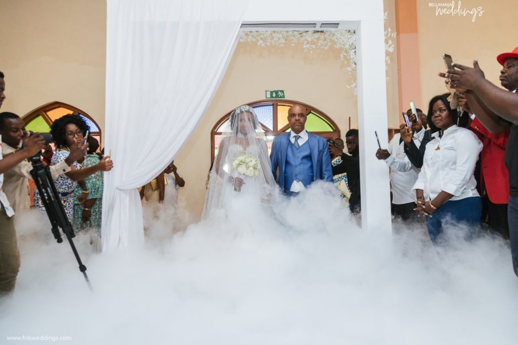 Tracy & Kennedy's White Wedding in Ghana is Giving Us All The Feels