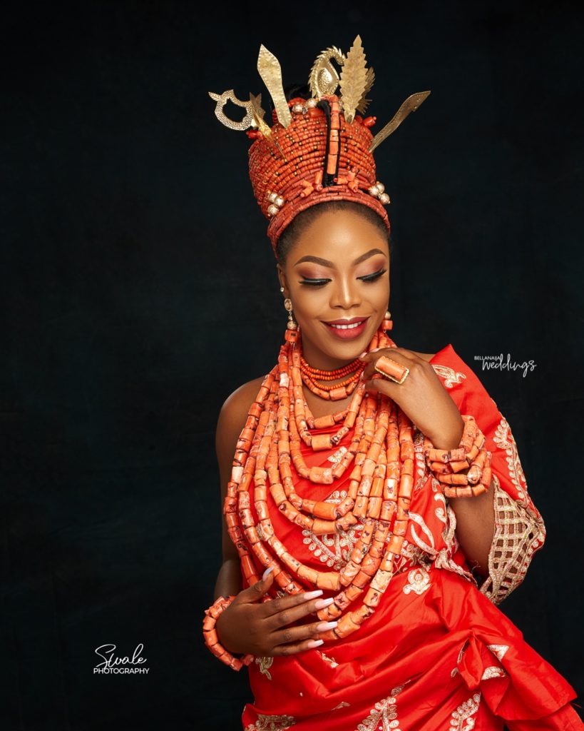This Edo Beauty Look will Have You Queening on Your Big Day