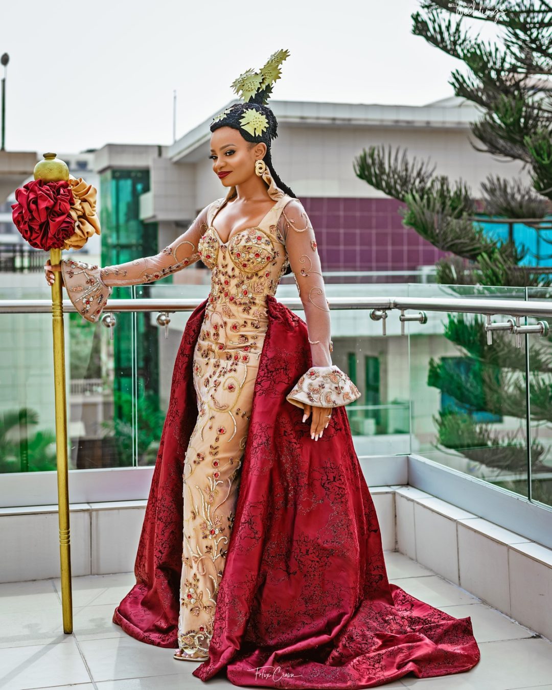 This Bride Shut it Down in these 4 Stunning Outfits for her Wedding!