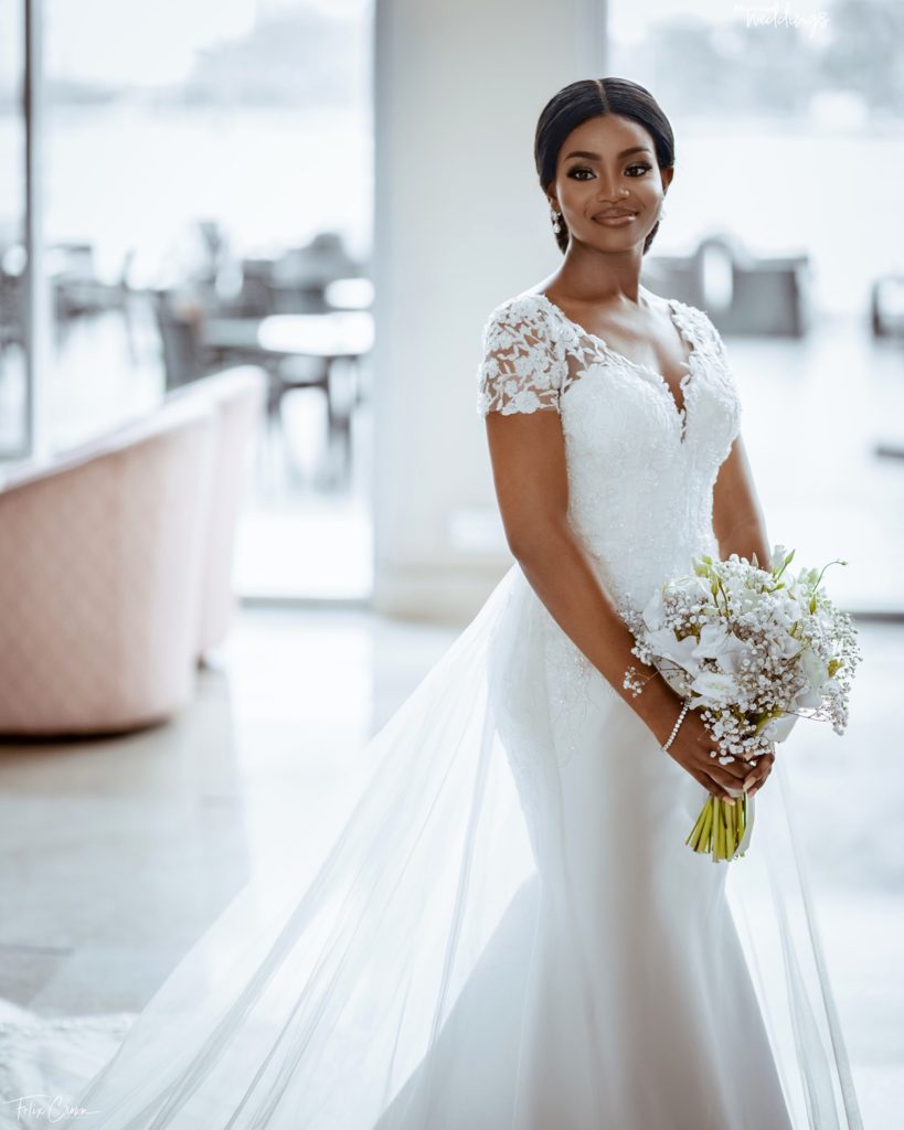 This Bride Shut it Down in these 4 Stunning Outfits for her Wedding!