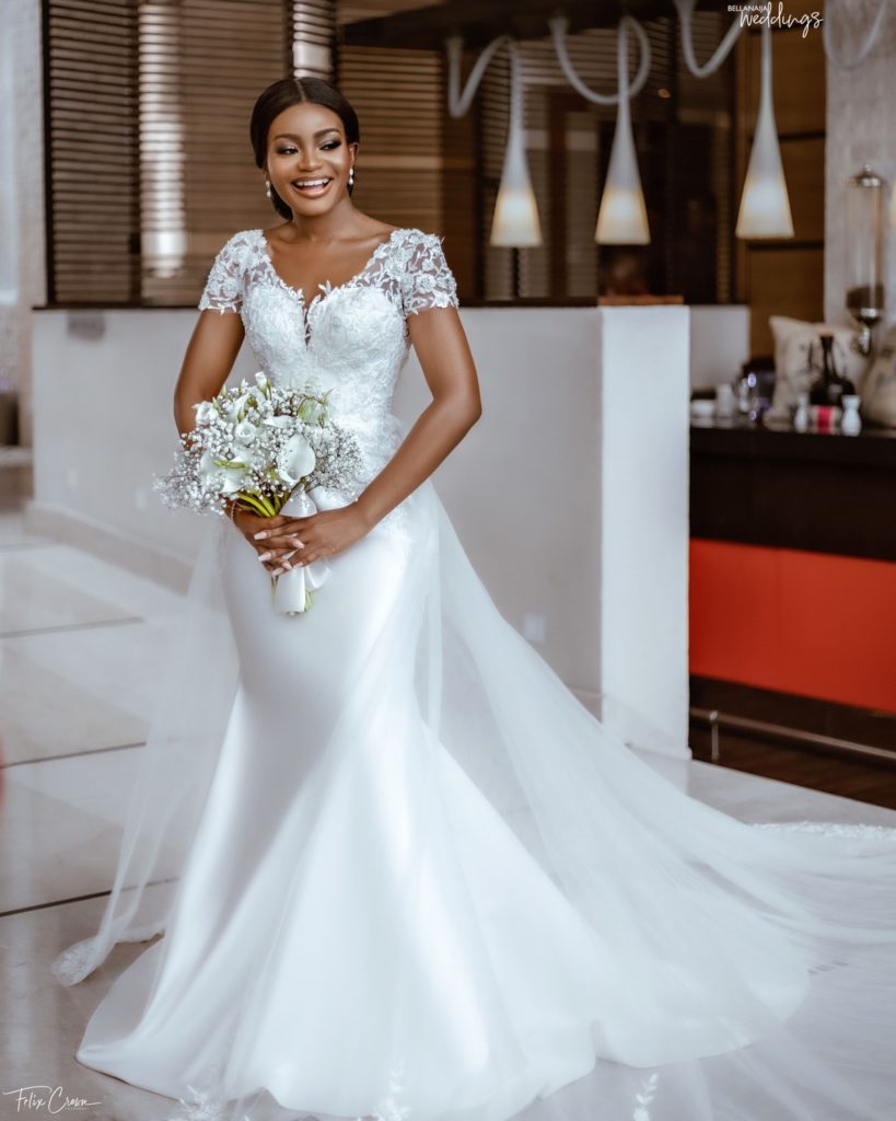 This Bride Shut it Down in these 4 Stunning Outfits for her Wedding!