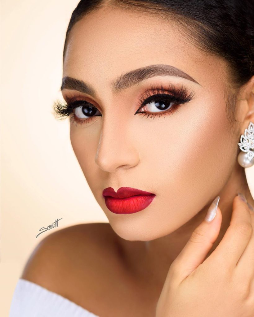 This Bold Red Lip is Just the Pop of Colour Your Bridal Glam Needs