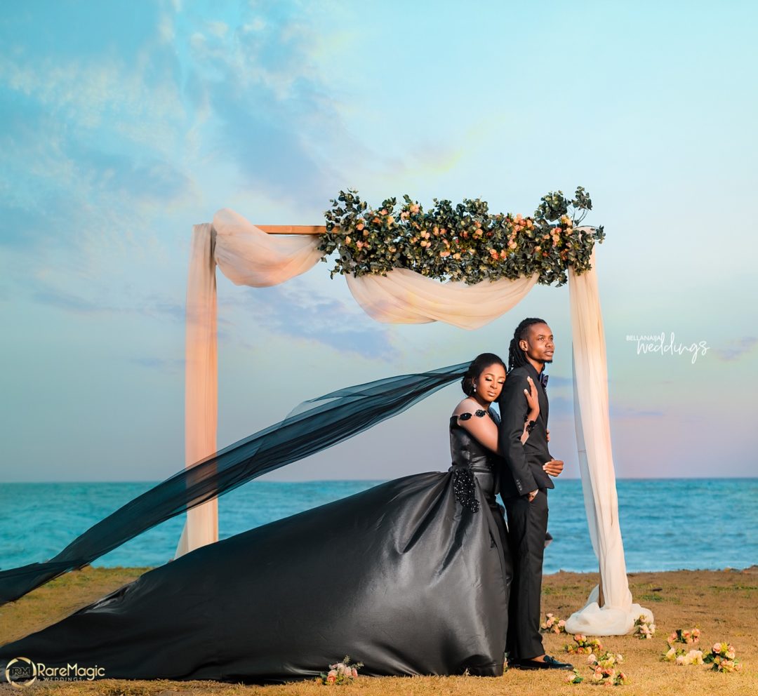 Here's how You Can Rock All-black as a Couple on Your Big Day!