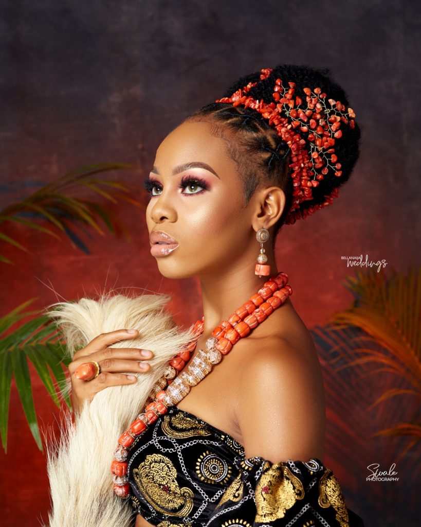 This Beauty Look is Perfect for The Igbo Traditional Wedding