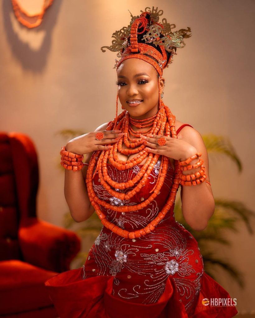 This Beauty Look is For the Unconventional Edo Bride-to-be