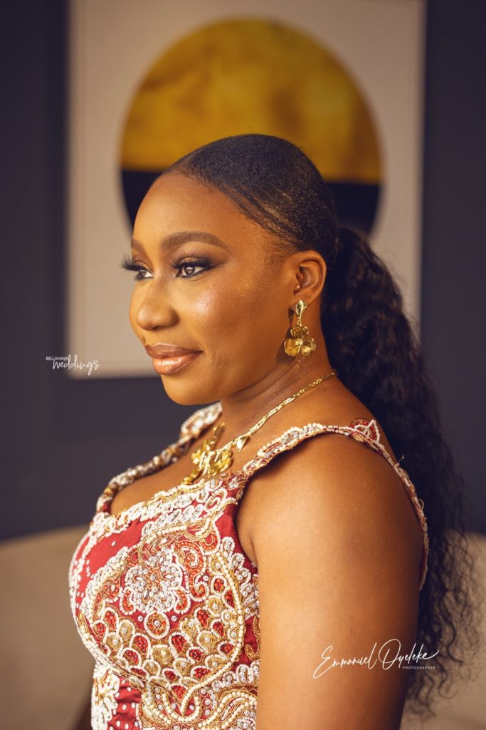 Modupe & Ademola's Traditional Engagement Was A Burst of Colour