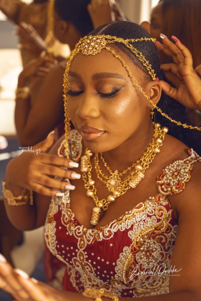 Modupe & Ademola's Traditional Engagement Was A Burst of Colour