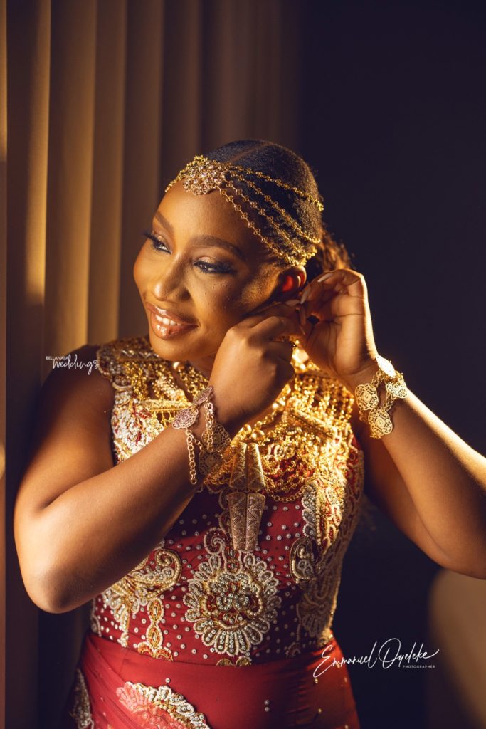 Modupe & Ademola's Traditional Engagement Was A Burst of Colour