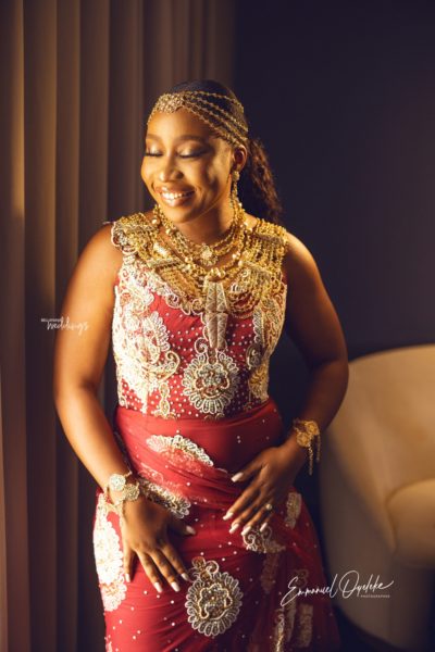 Modupe & Ademola's Traditional Engagement Was A Burst of Colour