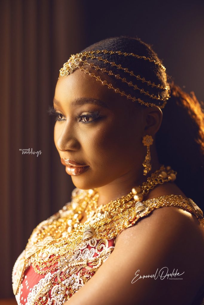 Modupe & Ademola's Traditional Engagement Was A Burst of Colour