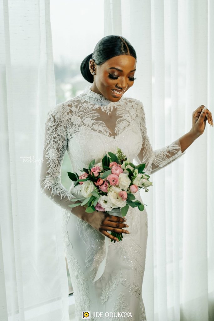 A True Lagos Party! See Moyo & Kanmi's Trad & Lit White Wedding ...